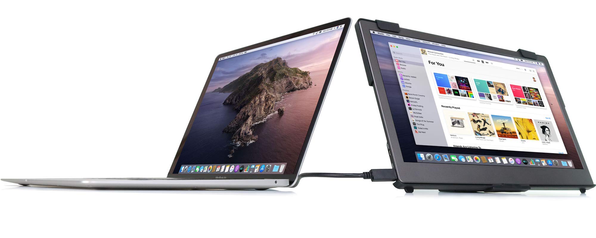 Gechic 1306E-R 13.3 inch (16:9) FHD 1080p TFT LCD Portable Monitor with HDMI & USB Type-C inputs, Dual Display Interfaces, Plug&Play, Ultralight and Slim