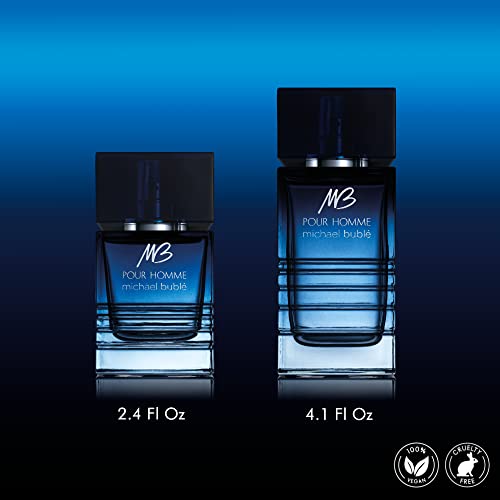 Pour Homme by Michael Bublé Fragrances, 4.1 Fl Oz | Eau de Parfum better than Men’s Cologne | Peppercorn, Grapefruit, Cashmere, Musk | Men’s Perfume | Modern, Soulful, Fresh | Vegan & Cruelty Free