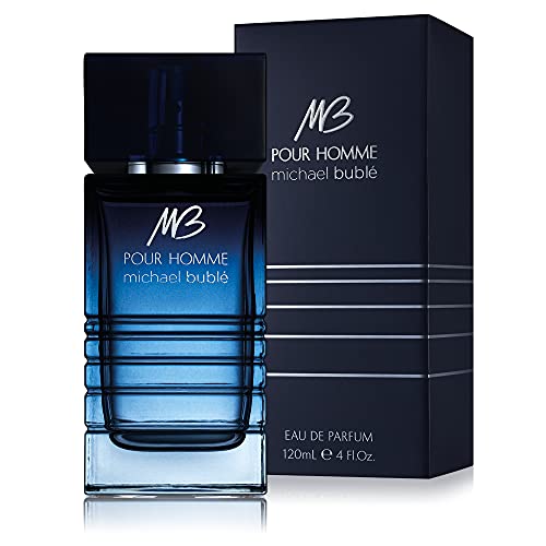 Pour Homme by Michael Bublé Fragrances, 4.1 Fl Oz | Eau de Parfum better than Men’s Cologne | Peppercorn, Grapefruit, Cashmere, Musk | Men’s Perfume | Modern, Soulful, Fresh | Vegan & Cruelty Free