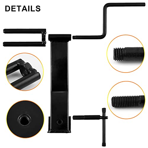 MotorbyMotor Winch Straps Winder, Roll-up Flatbed Trailer Winch Straps up to 2" 3" 4" Ratchet Tie Down Strap Webbing Winder, Used in Trailers, Trucks, Warehouses, Docks, Vans