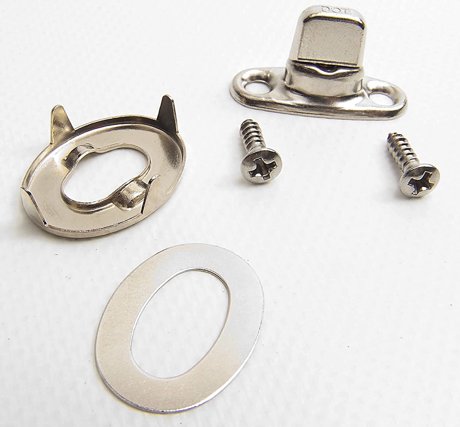 Turn Buttons, Common Sense Fastener, Eyelets, Clinch Plates & Stainless Steel Mounting Screws - 10 of Each Piece