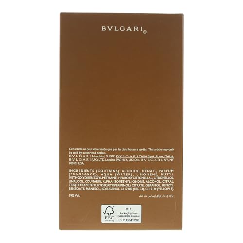 Bvlgari Man Terrae Essence for Men - 3.4 oz EDP Spray