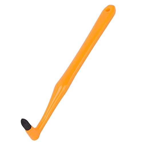 Tooth Stain Remover, Portable Washable Tartar Eraser Ergonomics Reusable Remove Tartar for Tooth Cleaning(orange)