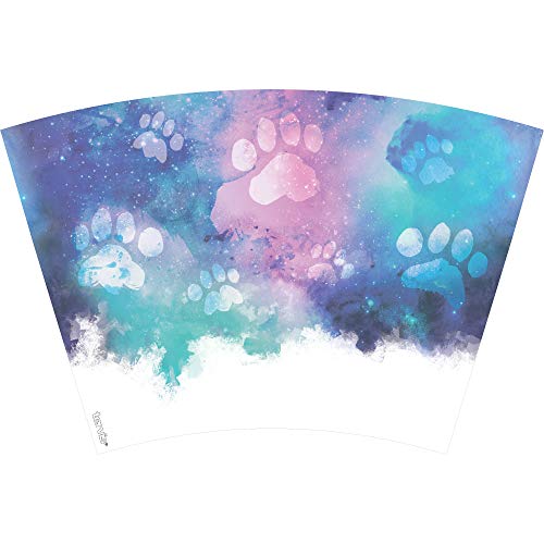 Tervis Paw Prints Made in USA Double Walled Insulated Tumbler Travel Cup Keeps Drinks Cold & Hot, 24oz, Classic