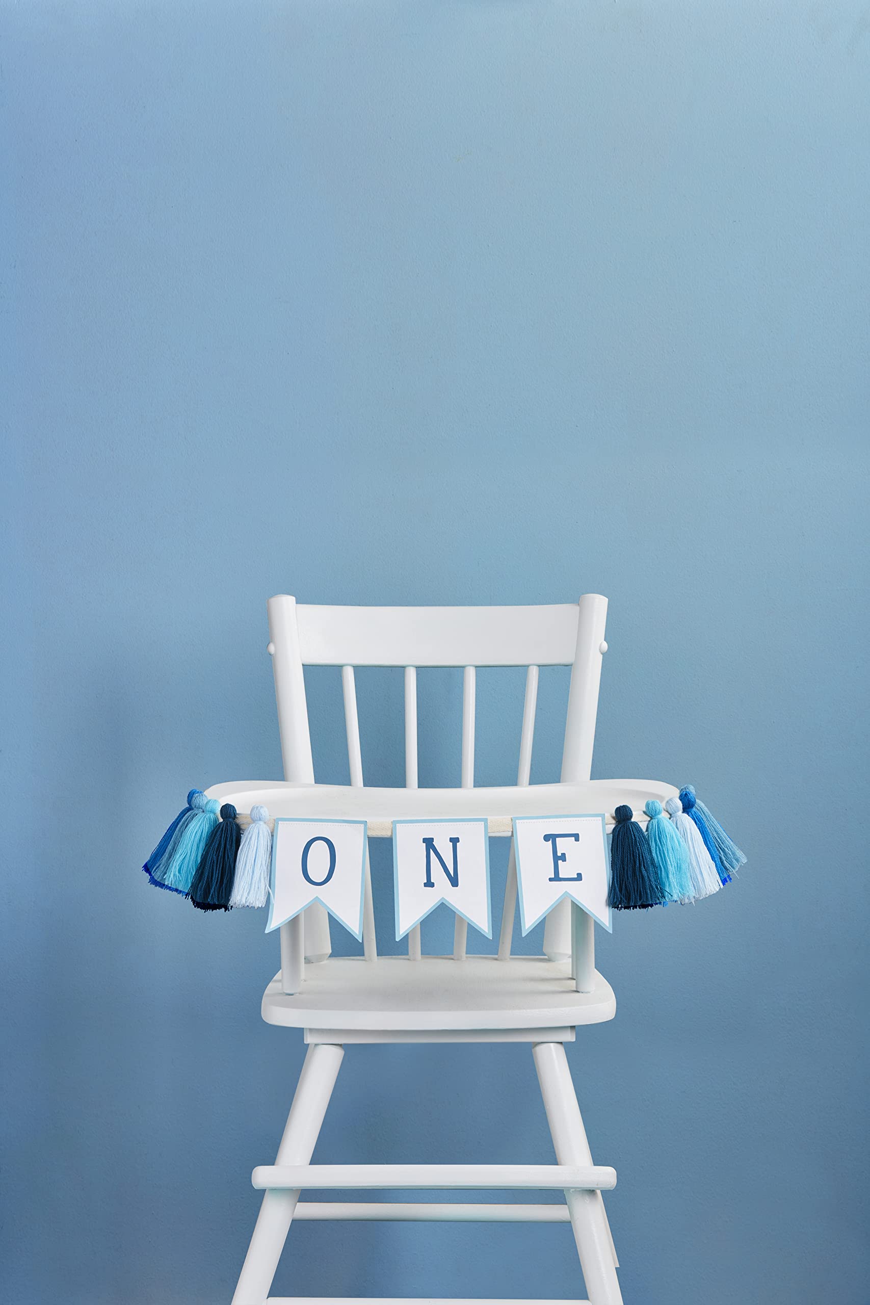 Mud Pie Children's First Birthday Banner, Blue