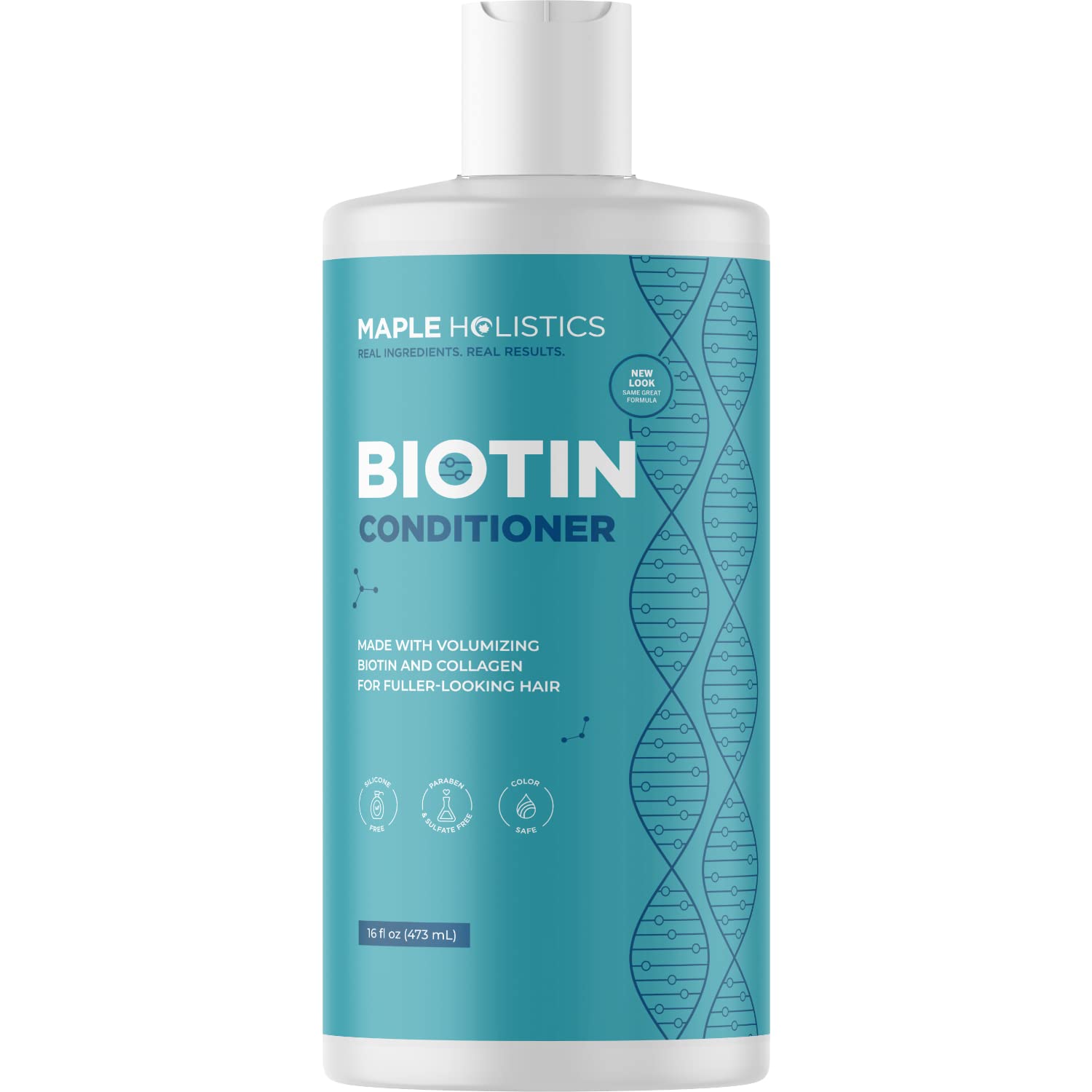Extra Strength Biotin Shampoo and Conditioner - Volumizing Shampoo and Conditioner Set for Dry Damaged Hair - Moisturizing Biotin Collagen Hair Conditioner and Sulfate Free Shampoo for Thinning Hair