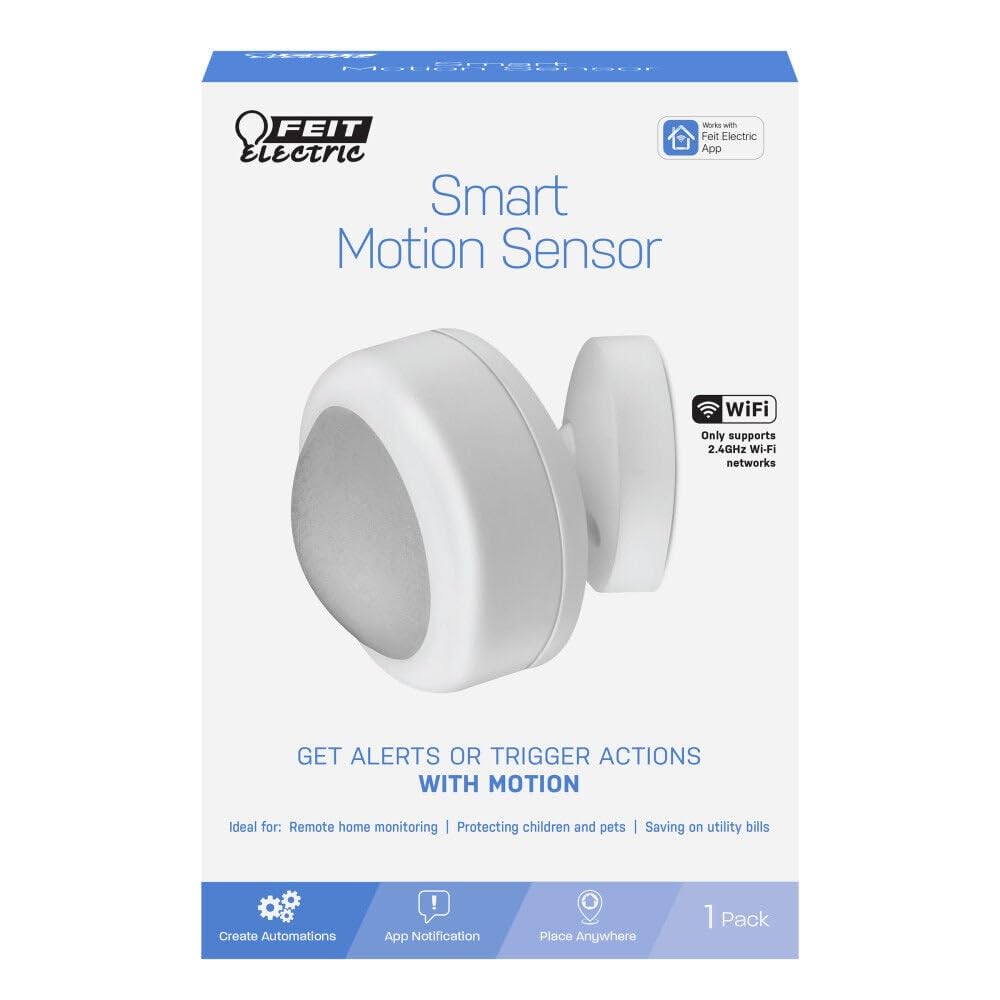 Feit Electric Motion-Sensing Battery Powered LED White Replacement Motion Sensor - Total Qty: 1