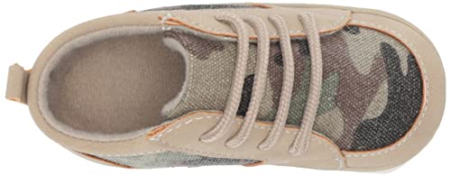 Baby Deer Baby Boys Trey Crib Shoe Ankle Boot, Brown, 3 6 Months Infant
