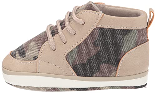 Baby Deer Baby Boys Trey Crib Shoe Ankle Boot, Brown, 3 6 Months Infant