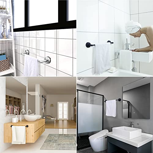 DGYB Suction Cup Towel Bar for Bathroom 17 Inch Brushed Nickel Towel Holder Stainless Steel Premium Kitchen Towel Rack Wall Mounted