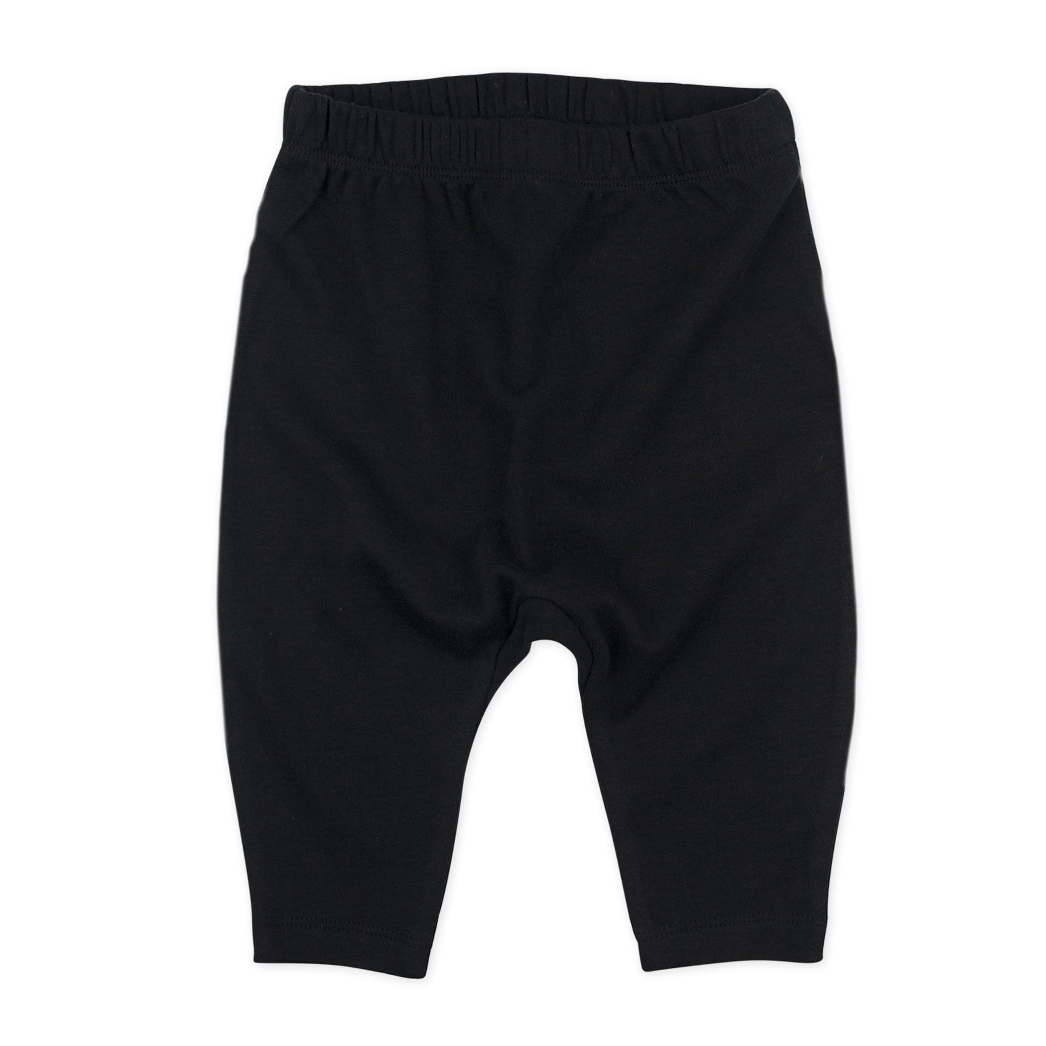Honest Baby Baby Infant Organic Cotton Cuff-Less Harem Pants Multi-Pack, 0-3 Months