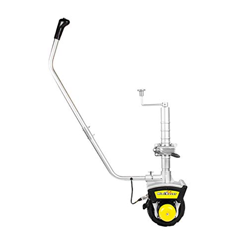 Novawinch NVYC-500 Trailer Mover 550W 12V Electric Trailer Jockey Wheel Max Vehicle Load 1100Lbs Utility Trailer Jack Easy to Maneuver Trailer Camper Caravan Boat + Lock and Key
