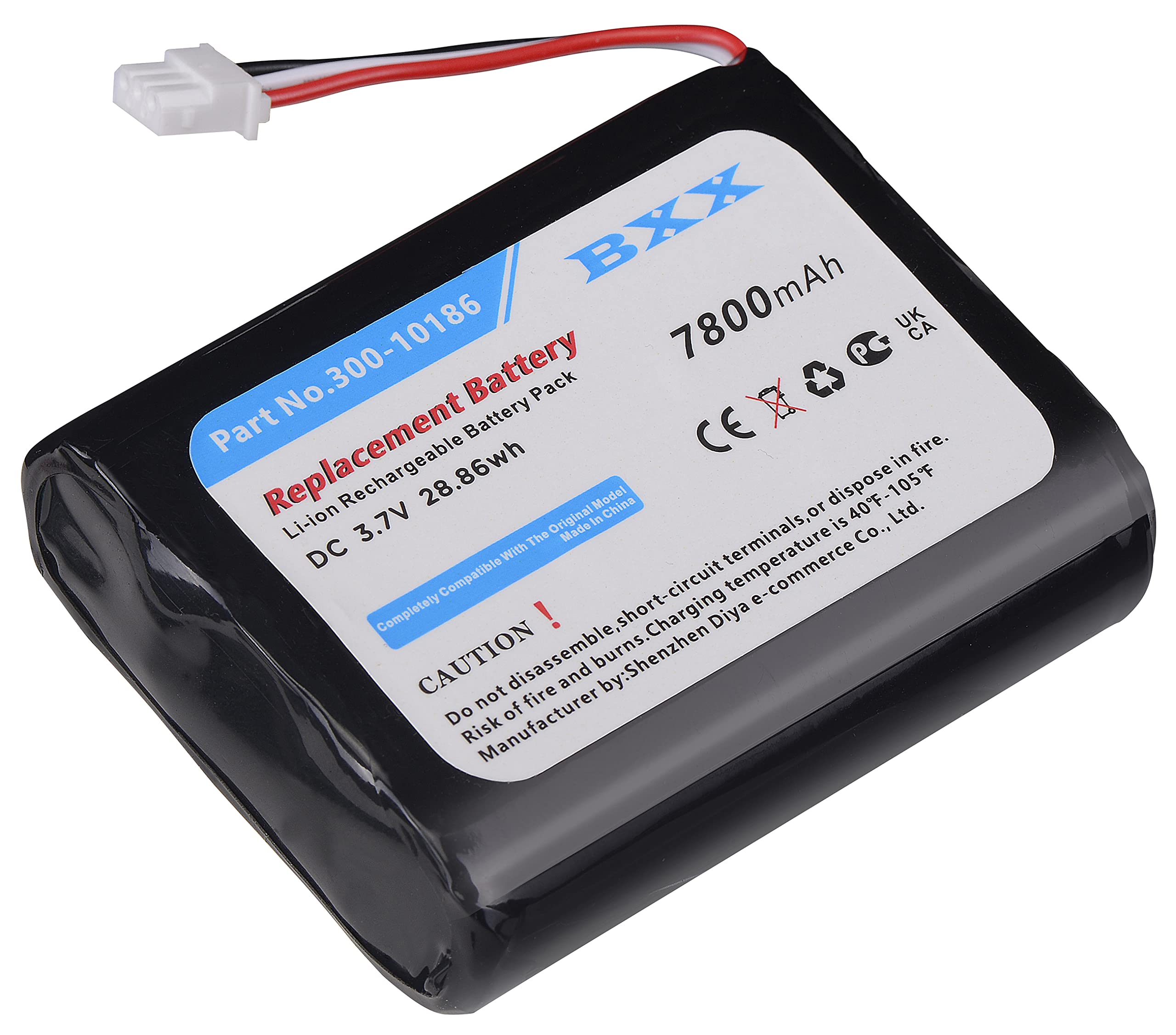 BXX Replacement Battery for ADT Command Smart Security Panel 300-10186