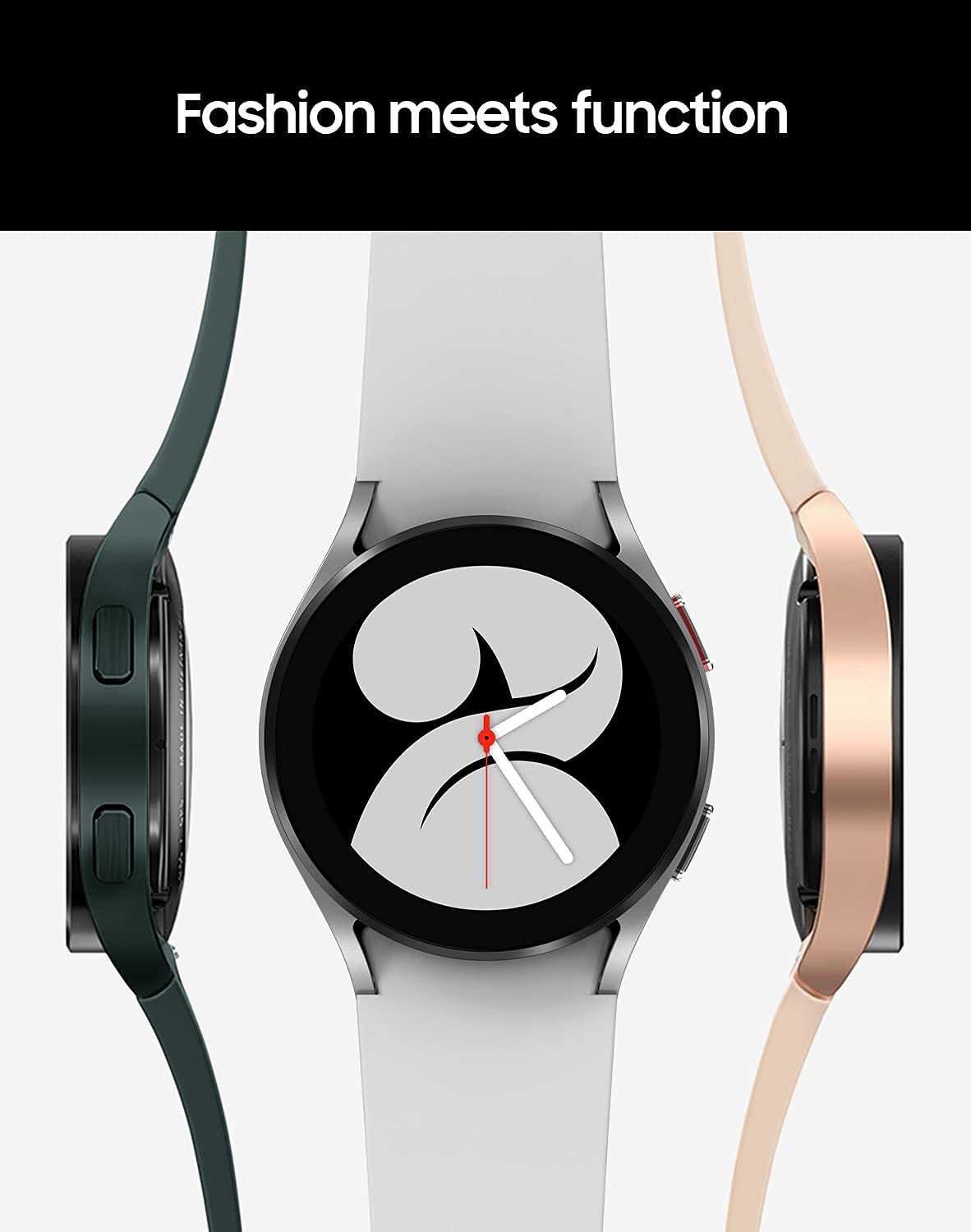 Samsung Galaxy Watch 4 Bluetooth & GPS Smartwatch, 44mm - Silver (Renewed)