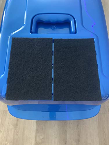 FRESH HEADQUARTERS Replacement Activated Charcoal Filters Compatible with Van Ness Cat Litter Box 6 Pack Bulk Carbon Odor Eliminator