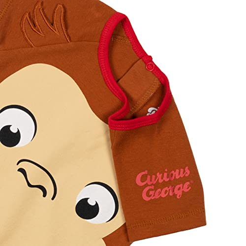 Curious George Welcome to the Universe Baby Baby Bodysuit (Pack of 2)