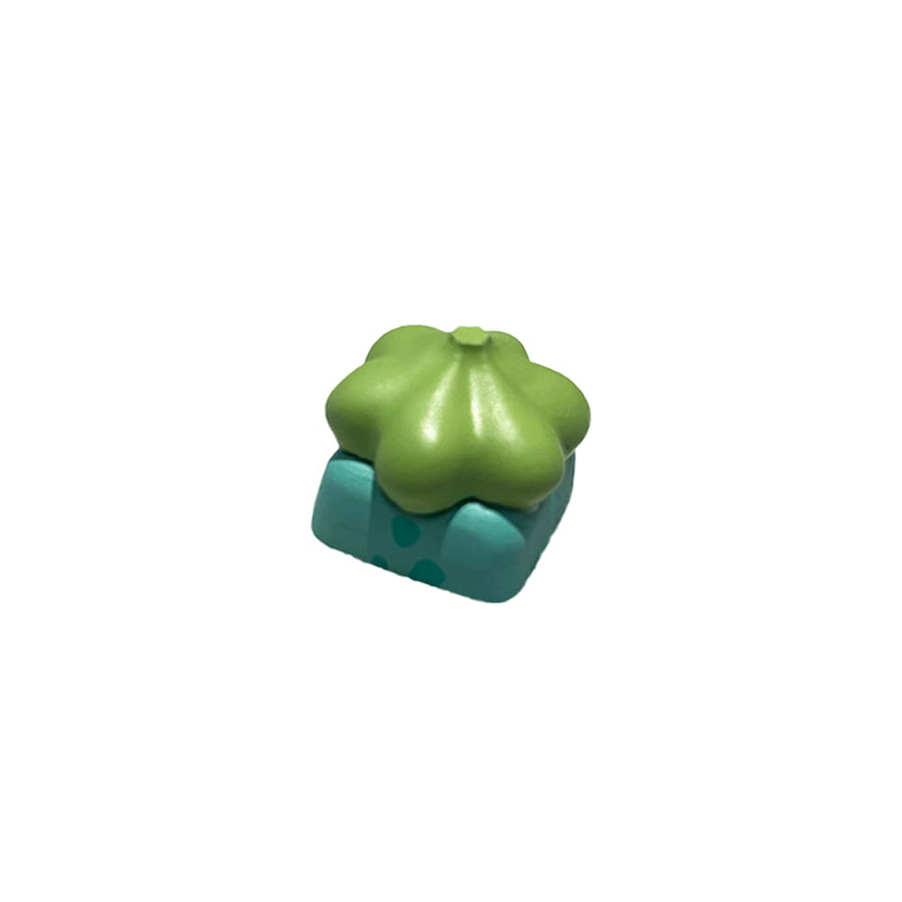 Backboon Handmade Custom Gaming Keycaps Anime Keycaps for Cherry MX Switches Mechanical Gaming Keyboard (Bulbasaur)F
