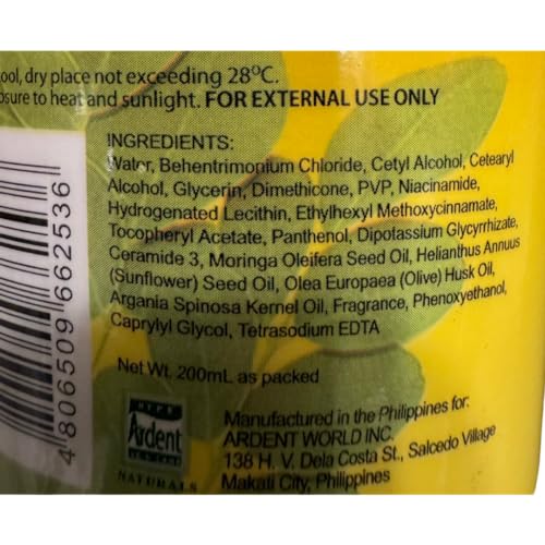 Moringa-O2 Malunggay Herbal Conditioner with Argan Oil 200mL