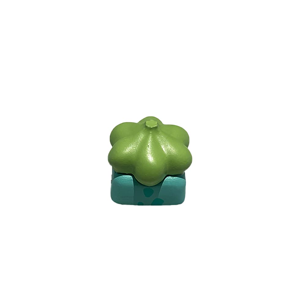Backboon Handmade Custom Gaming Keycaps Anime Keycaps for Cherry MX Switches Mechanical Gaming Keyboard (Bulbasaur)F