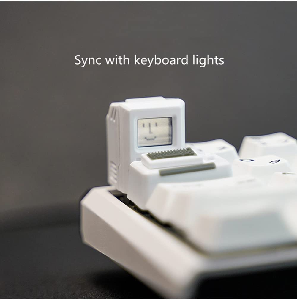 Custom keycaps for Esc Key and Tab Key, Mag.ne.tic and Light-Transmission Design, fits Most Keyboards Especially 60% Mechanical Gaming Keyboard