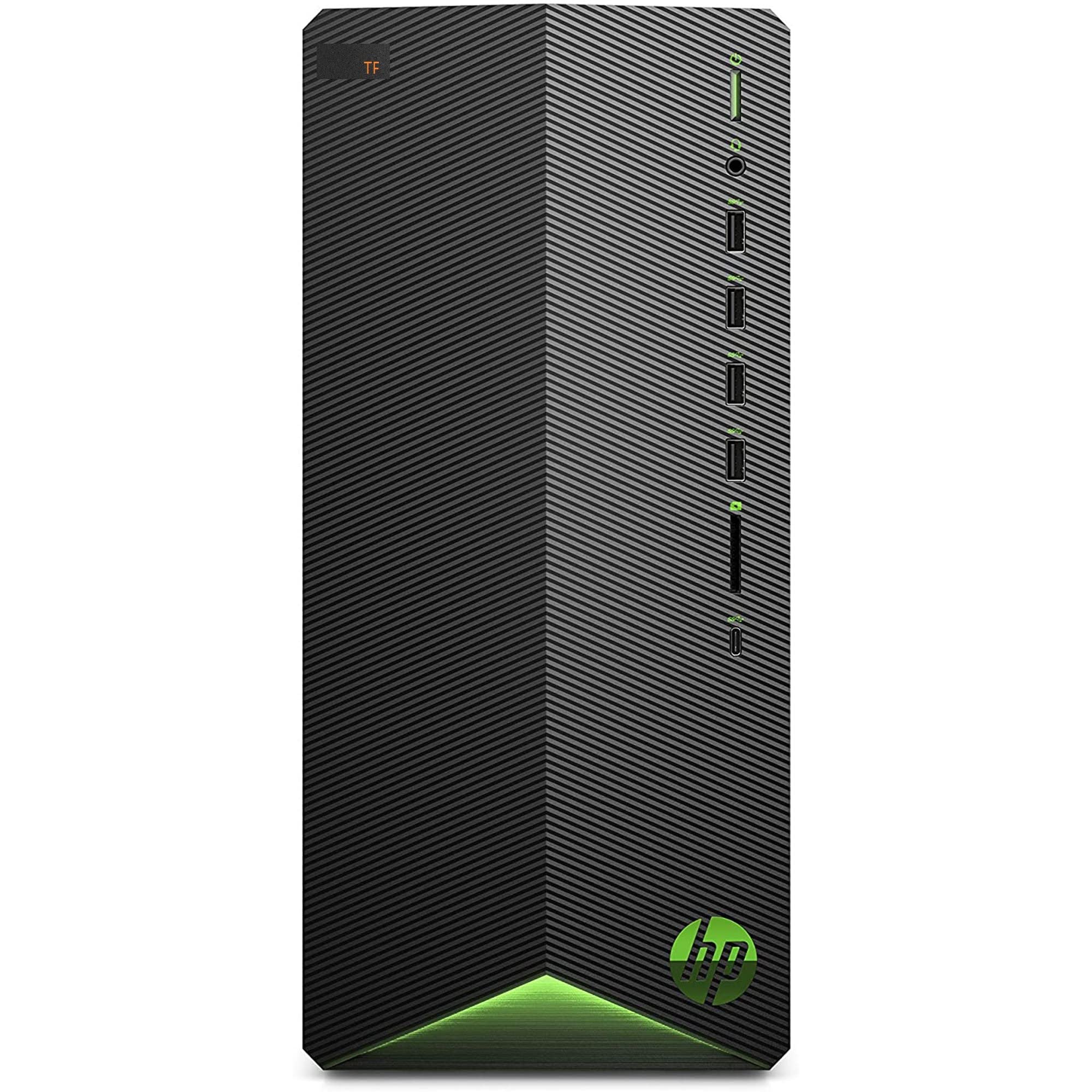 HP Newest Pavilion Premium Gaming Desktop PC: 6-Core AMD Gaming Processor Ryzen 5 5600G(Upto 4.4GHz), 8GB RAM, 256GB SSD, 4GB AMD Radeon RX5500, WiFi, Bluetooth, HDMI, DP, USB-C, Win10, TF