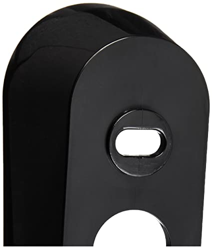 AirTech Home Automation Vertical Wedge and Base Bracket Replacement for Google Nest Hello Video Doorbell with10-Degree Downward View Compatible with Wired (Black)