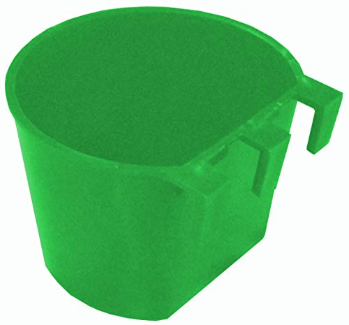 5 Pack of RITE FARM PRODUCTS 8 OZ Pigeon Quail Dove Chicken Rabbit Bird Feeder Water Drinker Cups Wire CAGE