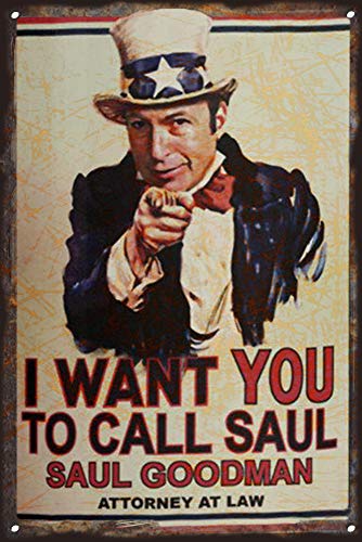 Graman Vintage Tin Sign Gift for Men,Lawyer Metal Sign Metal Decor Wall Sign Wall Decor Door Plaque TIN Sign for Home 8x12 Inches Gift for Parents, Friends, Co-Worker, Boss