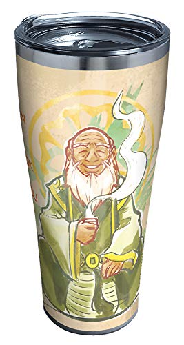 Tervis Triple Walled Nickelodeon - Avatar Insulated Tumbler Cup Keeps Drinks Cold & Hot, 30oz - Stainless Steel, Uncle Iroh
