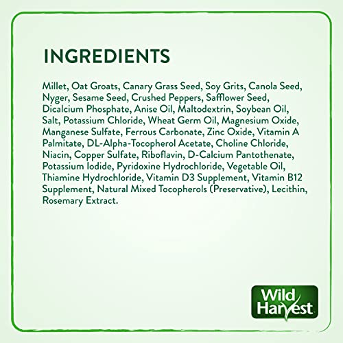 Wild Harvest Healthy Benefits Molting Supplement, 7.5 Oz, for All Birds