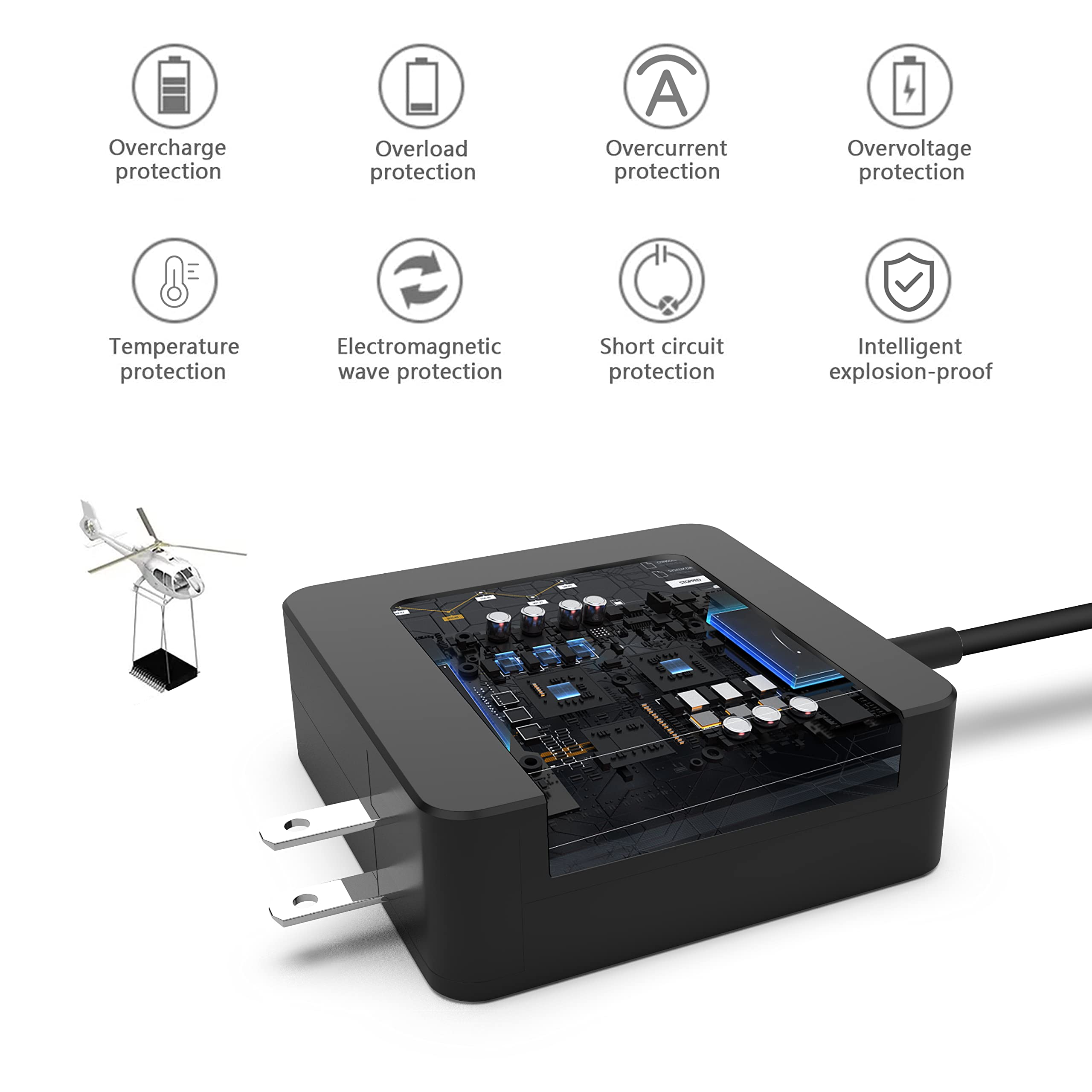 Sqrmekoko Replacement USB C Power Supply Charger Compatible with JBL Xtreme 3 Wireless Speaker