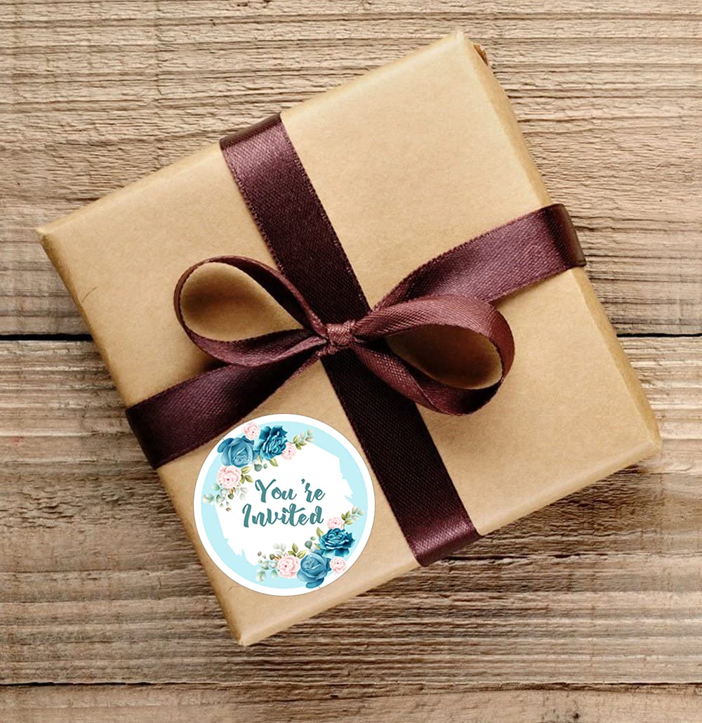 Wedding Invitation Stickers 2 Inch You're Invited Wedding Envelope Seals,240 Pcs Per Pack