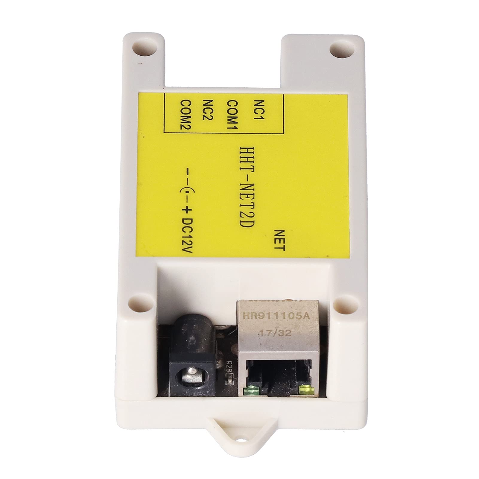 IP Network Relay Module Upgraded 2 Channel Internet Watchdog Remote Control Modules Network Controller HHT-NET2D DC12V -40 to +85 Degrees