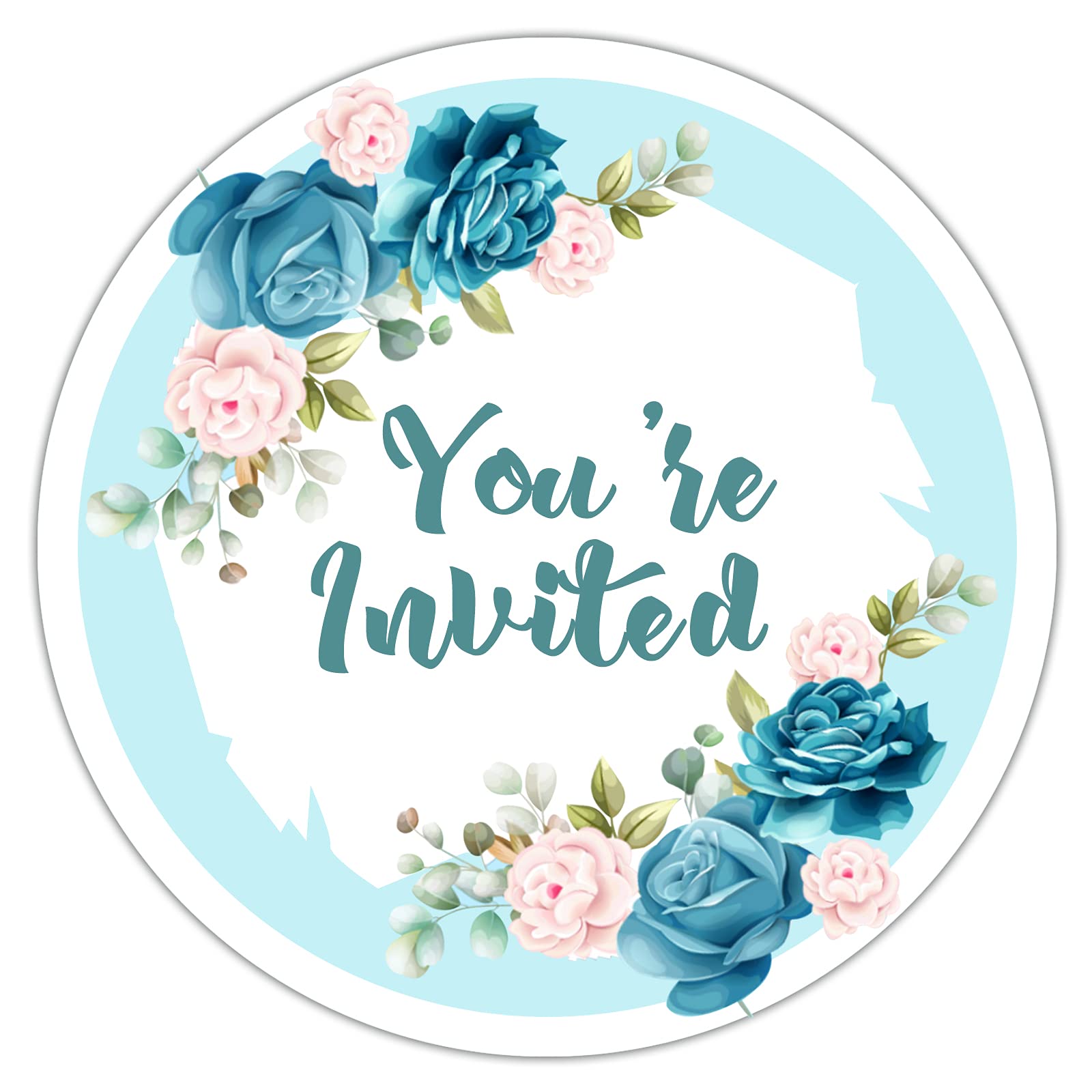 Wedding Invitation Stickers 2 Inch You're Invited Wedding Envelope Seals,240 Pcs Per Pack