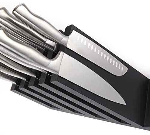 Ozeri Magnetic Knife Block and Tablet Holder, Made in Italy
