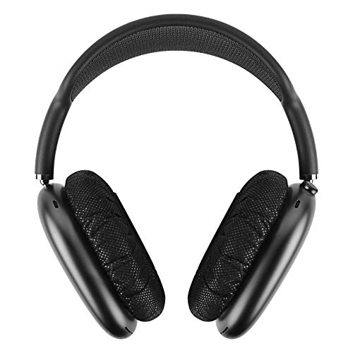 Geekria 30 Pairs Disposable Headphones Ear Cover for Over-Ear Headset Earcup, Stretchable Sanitary Ear Pads Cover, Hygienic Ear Cushion Protector (M/Black)