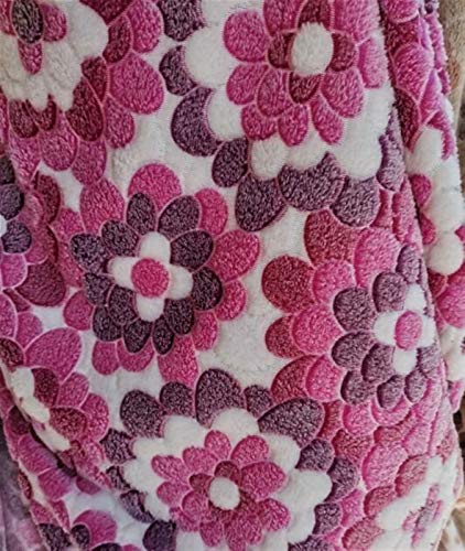 GADHNN Flannel Fabric Double Faced Coral Soft Warm Plush Bedsheet Pillow Pet Cloth Velveteen Blanket DIY Scrapbooking (Color : 8, Size : 0.5 Yard)