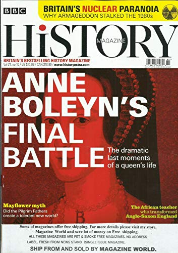 BBC HISTORY MAGAZINE, BRITAIN'S BEST SELLING HISTORY MAGAZINE. OCTOBER, 2020