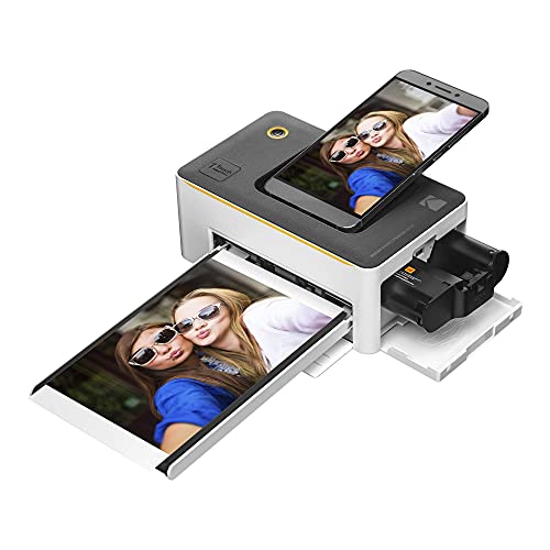 Kodak Dock Premium 4x6β Portable Instant Photo Printer, Bluetooth Edition | Full Color Photos, 4Pass & Lamination Process | Compatible with iOS, Android,Devices (2021 Edition)
