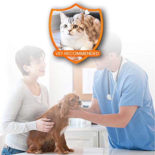 Cat Flea and Tick Treatment and Prevention, Effective Spot-On Made with Natural Formula, 2-25 lbs, (9 Month Supply)