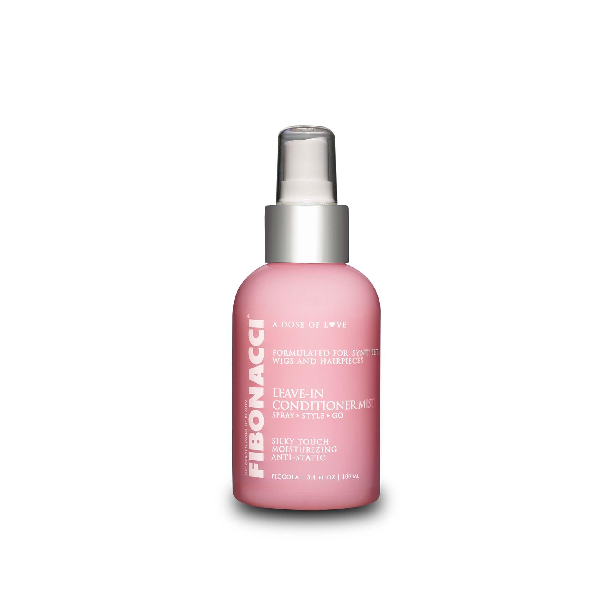 FibonacciBeauty NEW Fibonacci Beauty Synthetic Wig Shampoo & Conditioner Combo Pack Premium Care Solution, Soak Rinse/Spray Go Revitalizes, Moisturizes, Detangles TSA Approved, 3.4 Fl Oz (Pack of 2)
