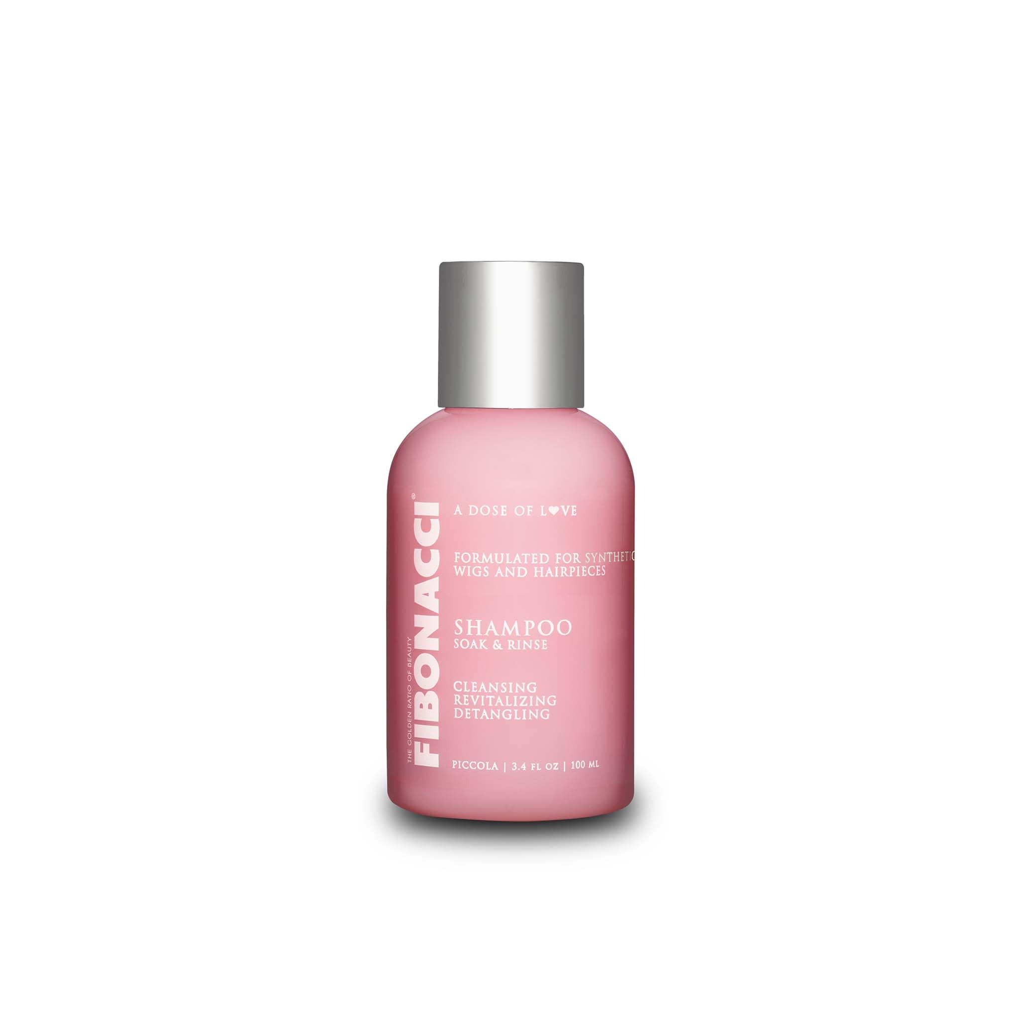 FibonacciBeauty NEW Fibonacci Beauty Synthetic Wig Shampoo & Conditioner Combo Pack Premium Care Solution, Soak Rinse/Spray Go Revitalizes, Moisturizes, Detangles TSA Approved, 3.4 Fl Oz (Pack of 2)