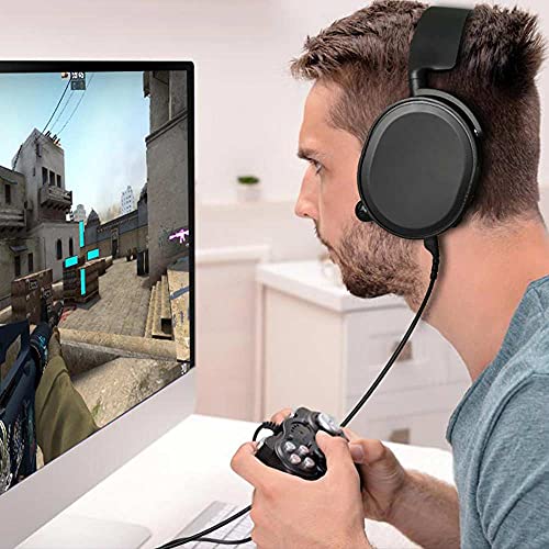 Replacement Audio Cable Compatible with SteelSeries Arctis 3, Arctis 5, Arctis 7, Arctis Pro Gaming Headset(Male to Male)