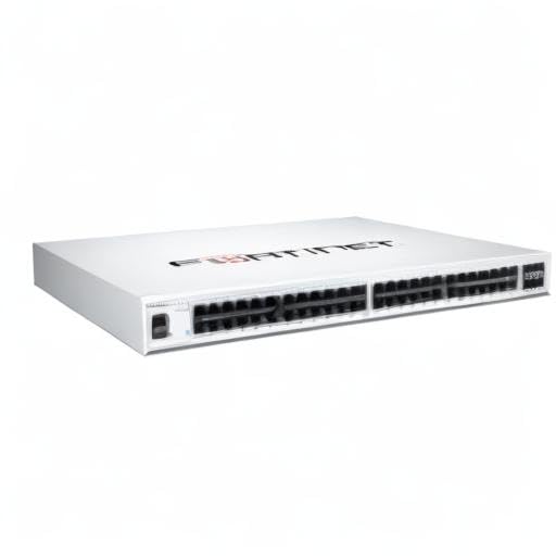 Fortinet FortiSwitch 100 FS-148F-POE Ethernet Switch - 48 Ports - Manageable - 2 Layer Supported - Modular - 476.30 W Power Consumption - 370 W PoE Budget - Optical Fiber, Twisted Pair - PoE Ports - 1