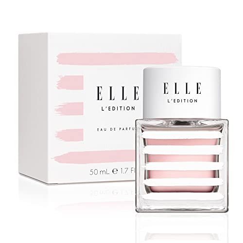 Elle L’Edition Fragrances, 1.7 Fl Oz | Women’s Perfume | Pear, Freesia, Sandalwood | Eau de Parfum | Gift for Women | Contemporary Elegance | #ParisianAnywhere | Vegan