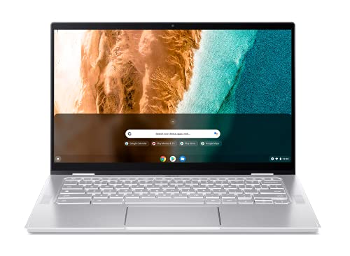 Acer Chromebook Spin 514 Convertible Laptop | Intel Core i3-1110G4 | 14" Full HD IPS Gorilla Glass Touch Display | 8GB LPDDR4X | 128GB SSD | DTS Audio | Intel Wi-Fi 6 AX201 | Chrome OS | CP514-2H-3678