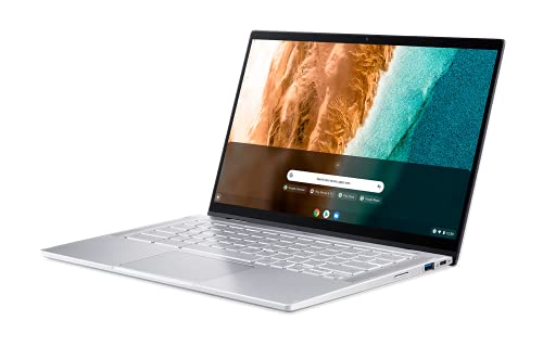 Acer Chromebook Spin 514 Convertible Laptop | Intel Core i3-1110G4 | 14" Full HD IPS Gorilla Glass Touch Display | 8GB LPDDR4X | 128GB SSD | DTS Audio | Intel Wi-Fi 6 AX201 | Chrome OS | CP514-2H-3678