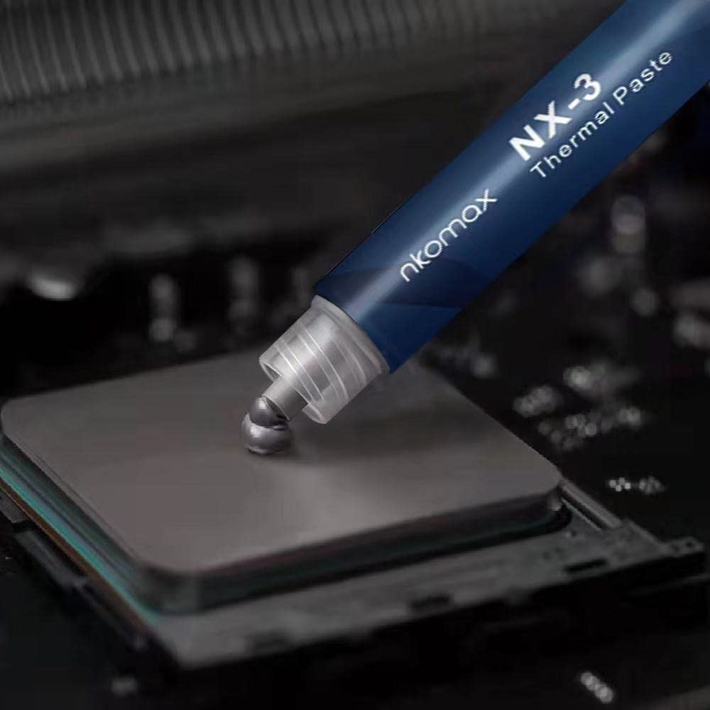 NX-3 Thermal Compound Paste 8.5 W/mK, Carbon Based High Performance Heatsink Paste, CPU for All Coolers, 4 Grams with Tool