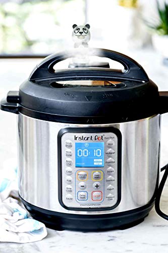 Pressure Release Diverter for Instant Pot, Sumille Silicone IP Steam Diverter Pressure Cookers Valve Accessory Compatible with Instapot Ultra, Smart, DUO, Duo Plus (Panda)