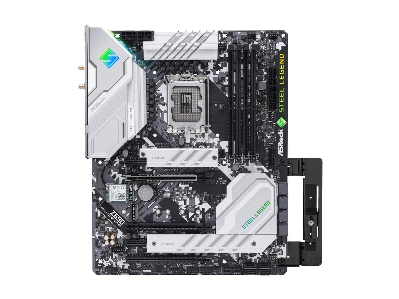 ASRock Z690 Steel Legend WiFi 6E Socket LGA1700/Intel Z690 SATA 6Gb/s DDR4 ATX Motherboard